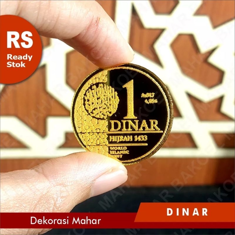Jual Replika Koin Dinar Dirham Perlengkap Mahar | Dekorasi Dinar Dirahm ...