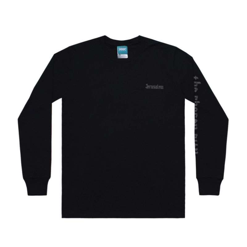 Jual Wadezig Long Sleeve CHOOSEN CITY LS BLACK | Shopee Indonesia