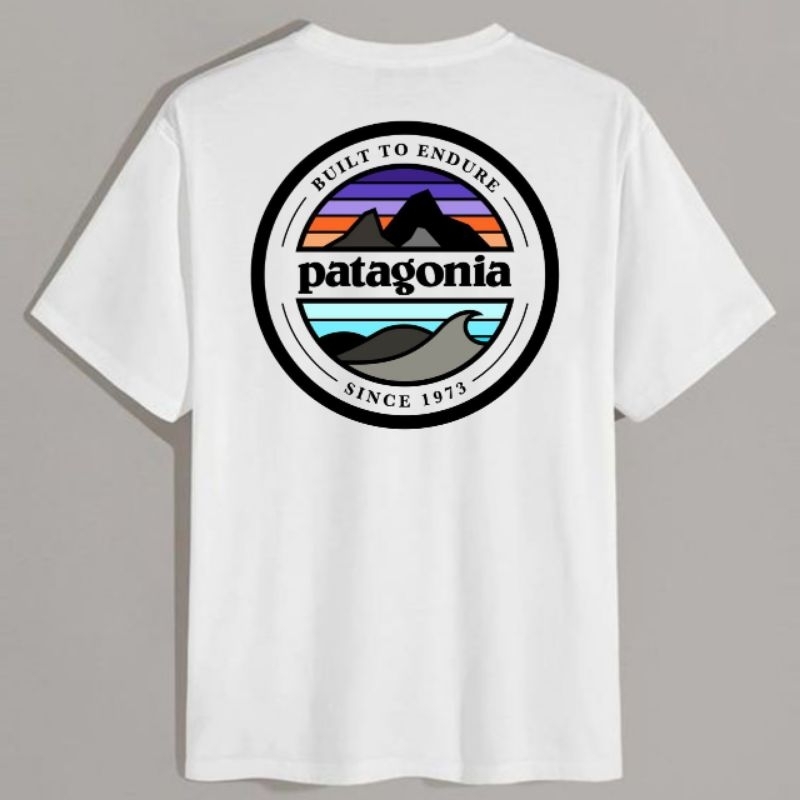 Jual Patagonia - Built To Endure - T-shirt Patagonia | Shopee Indonesia