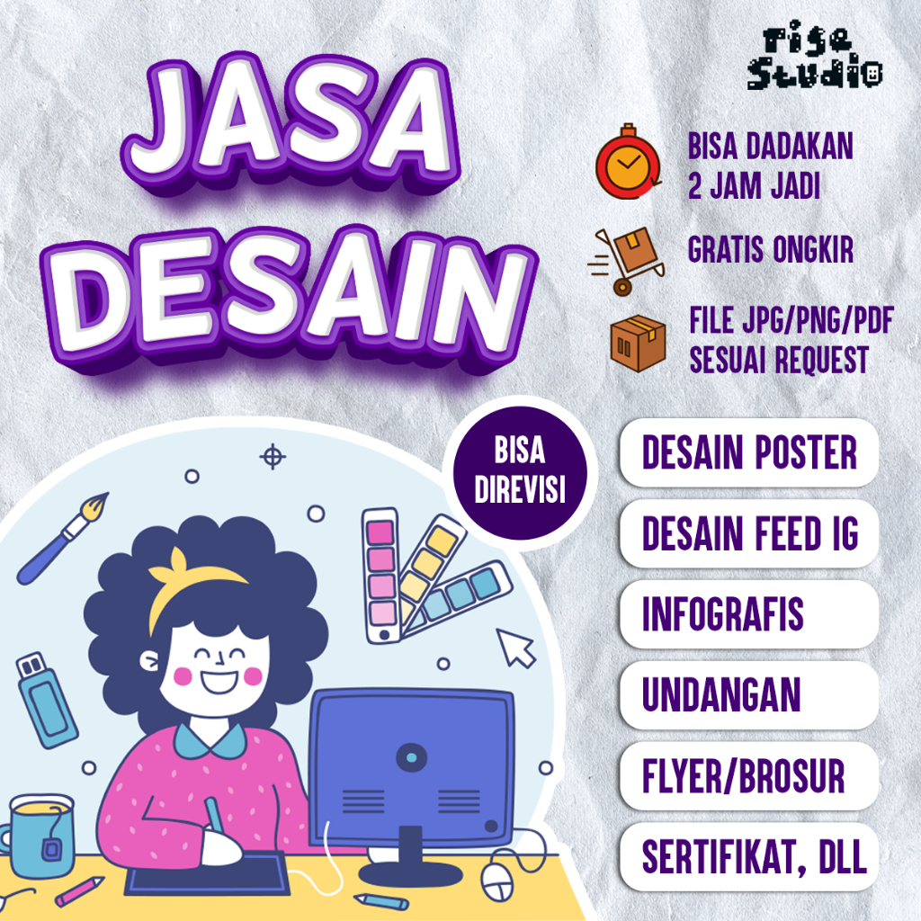Jual Jasa Desain Grafis, Desain Sosial Media, Feed Instagram, Poster ...