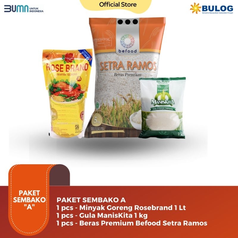 Jual BULOG - PAKET SEMBAKO A | Shopee Indonesia