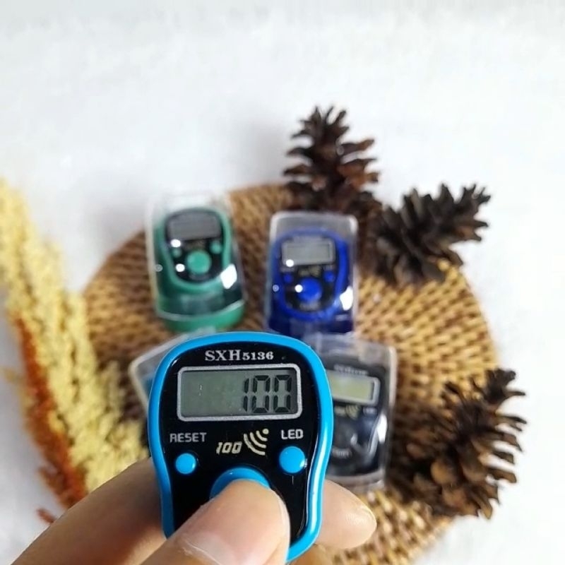 Jual Tasbih Counter LED+ Alarm Hitungan 100 Berbunyi Kualitas sangat ...