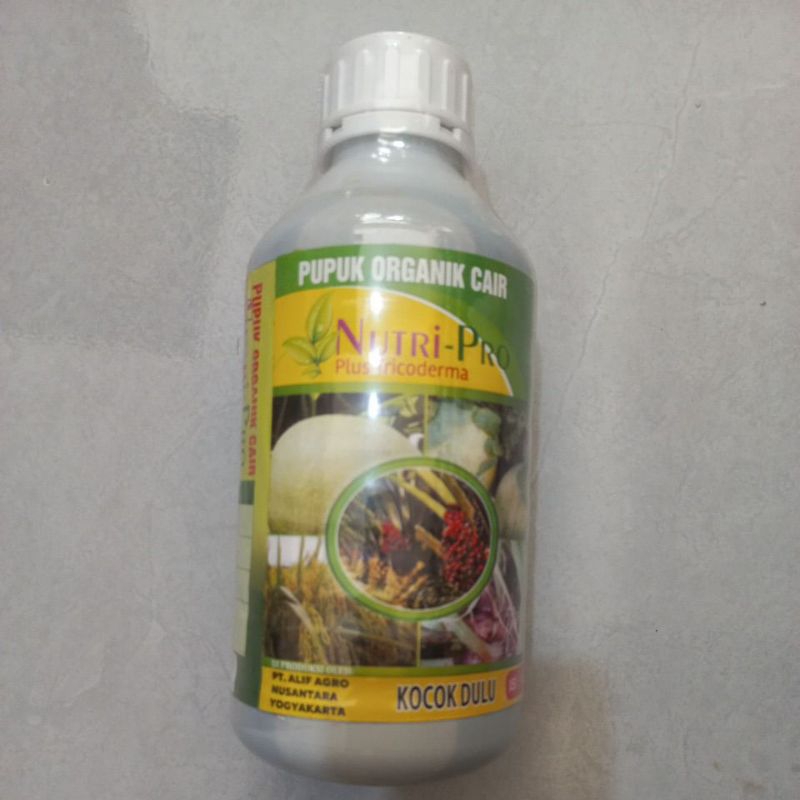 Jual NUTRI-PRO Pupuk organik cair plus tricoderma untuk mencegah penyakit tular tanah ...