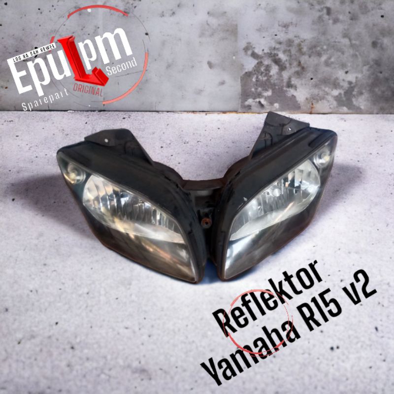 Jual headlamp Yamaha R15 v2 original | Shopee Indonesia