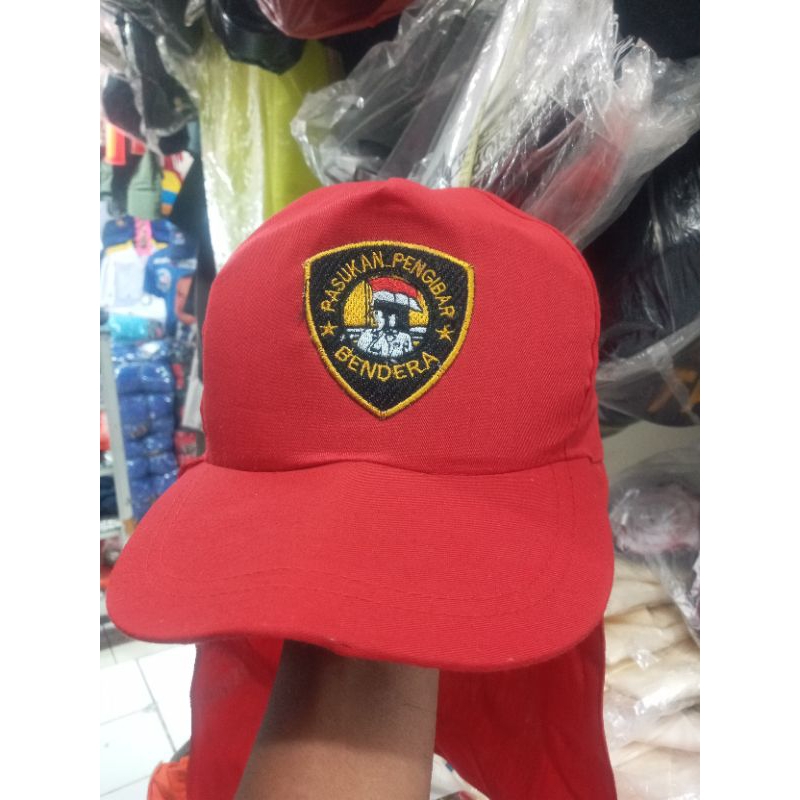 Jual Topi paskibra model jepang custom nama kanan kiri | Shopee Indonesia