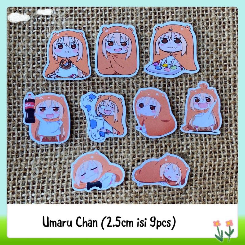 Jual 9pcs sticker tempelan anime umaru chan | Shopee Indonesia