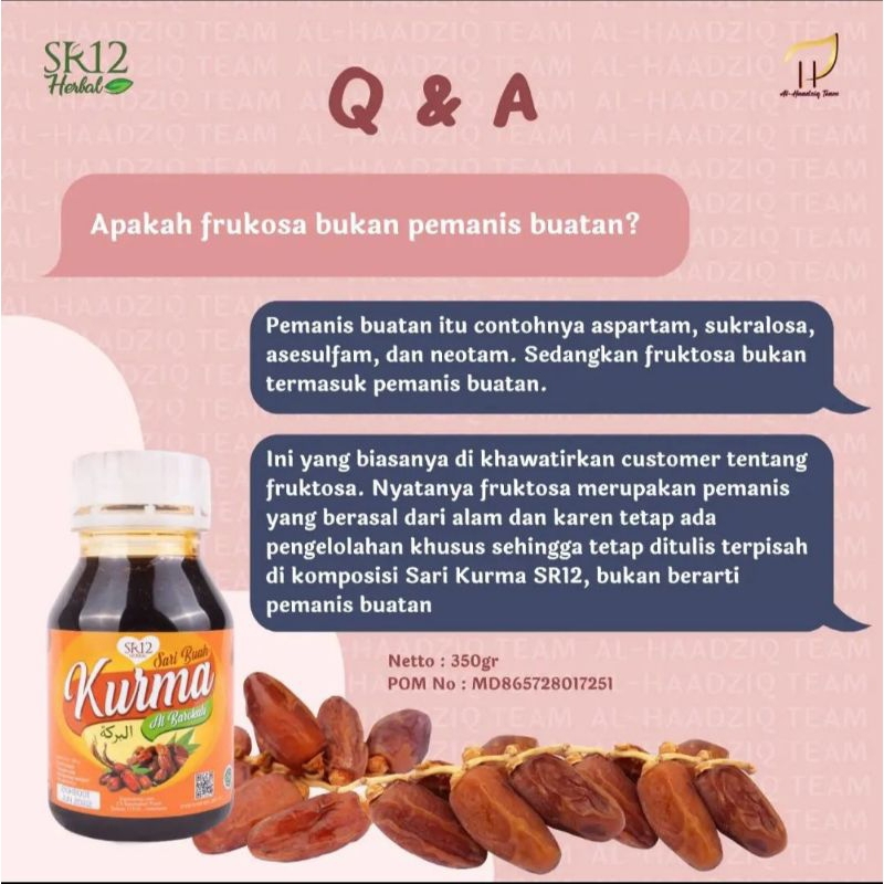 Jual madu sehat madu sarikurma vitamin suplemen kesehatan obat gula ...