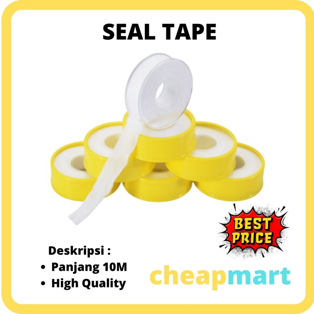 Jual Seal tape isolasi air, isolasi kran, isolasi pipa ISOLASI | Shopee ...