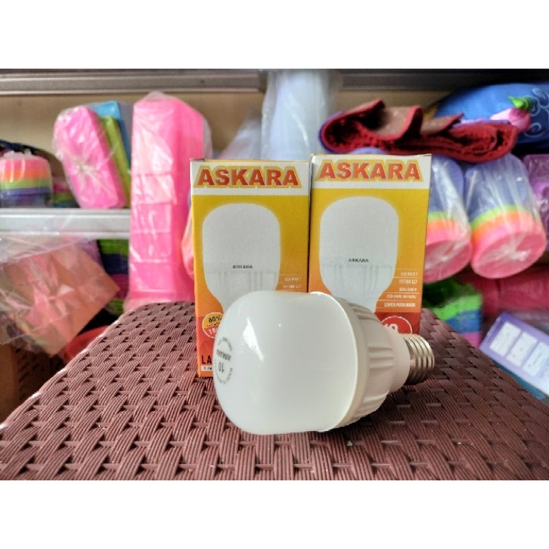 Jual Lampu LED 10 Watt Askara Cahaya Putih Tahan 15.000 Jam | Shopee Indonesia