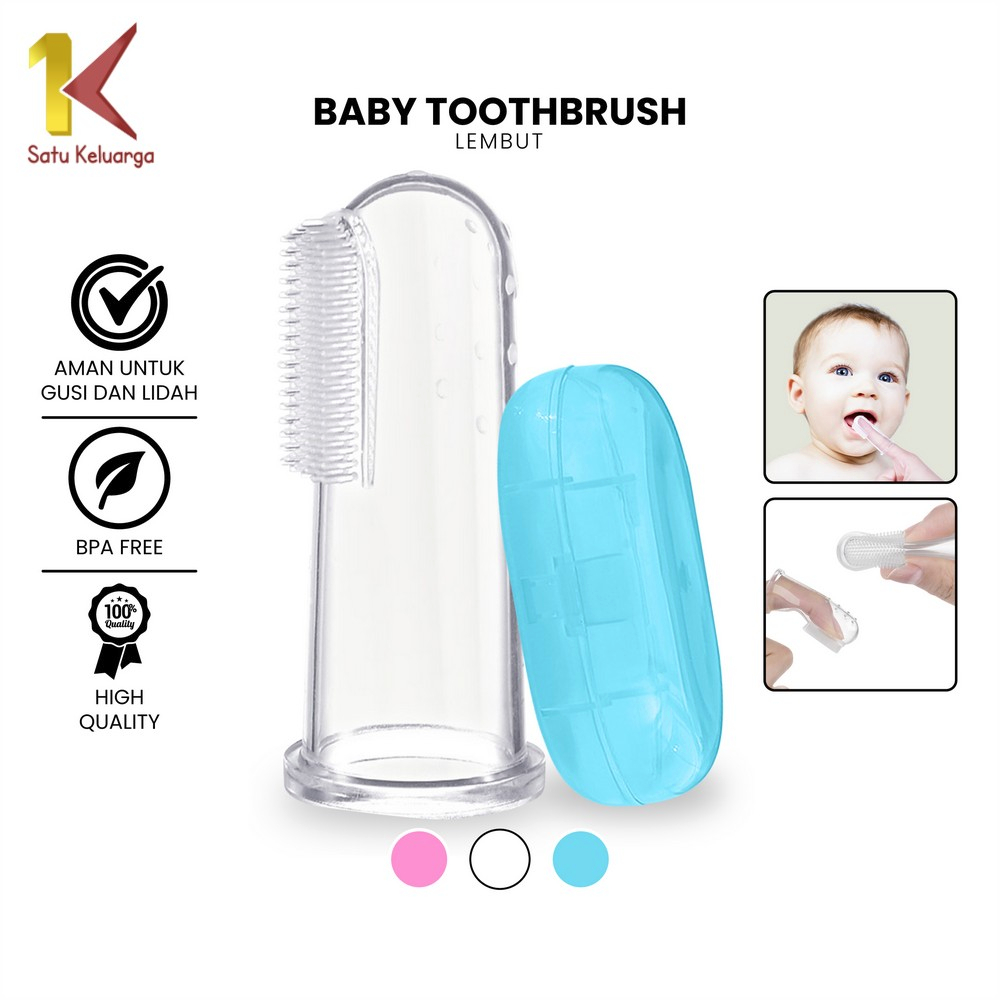 Jual Satu Keluarga Sikat Gigi Bayi Silikon C866 Sikat Lidah Bayi New ...