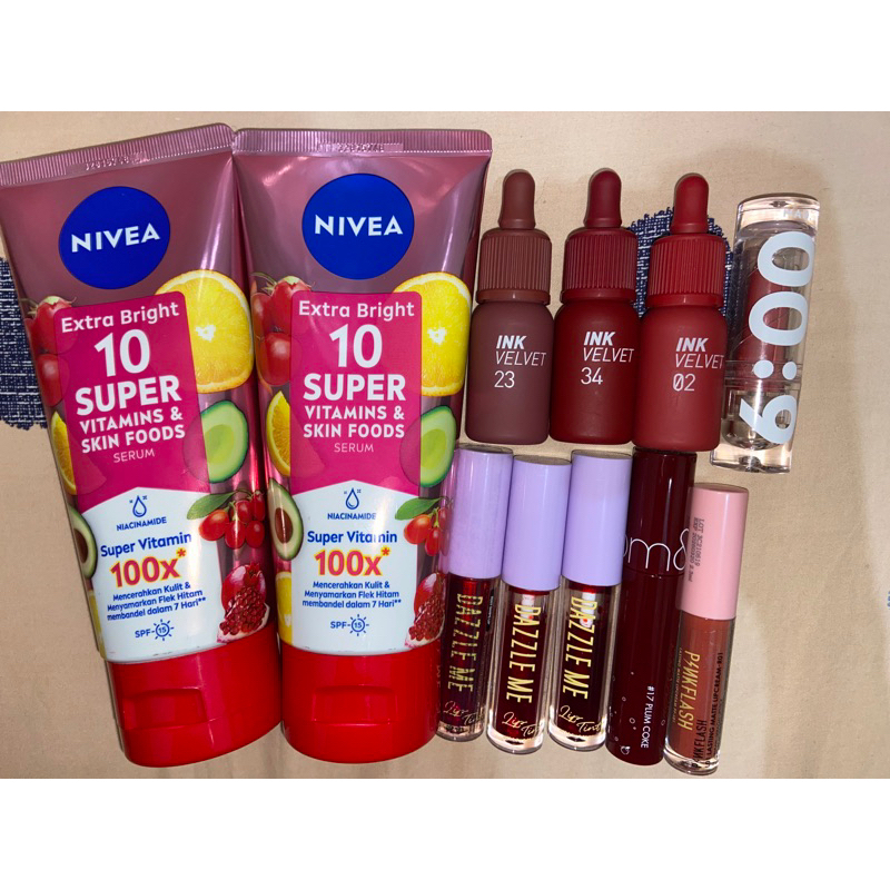 Jual [NEW & PRELOVED] Liptint Peripera, Romand, Dazzle Me, Lip ...