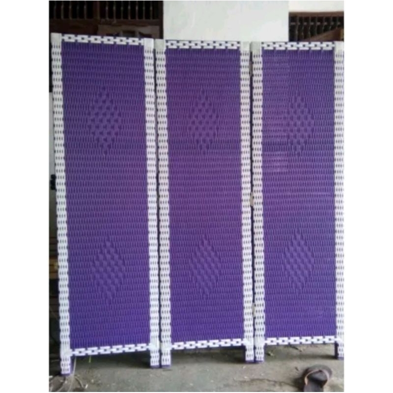 Jual ( Ready Stok)Sketsel Pembatas Ruangan Rotan Minimalis Partisi ...