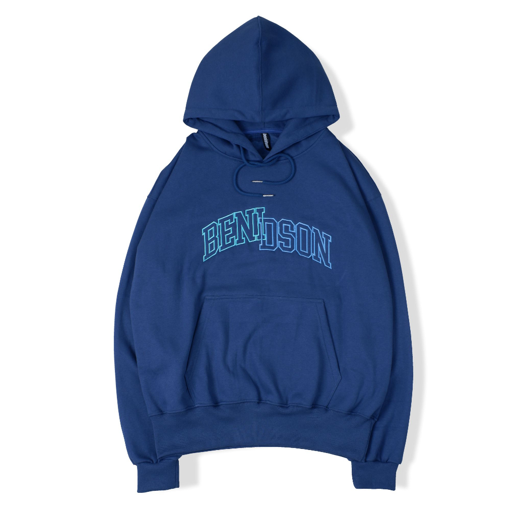 Jual Benidson Hoodie Pria Deep Blue Winkle Bordir | Shopee Indonesia