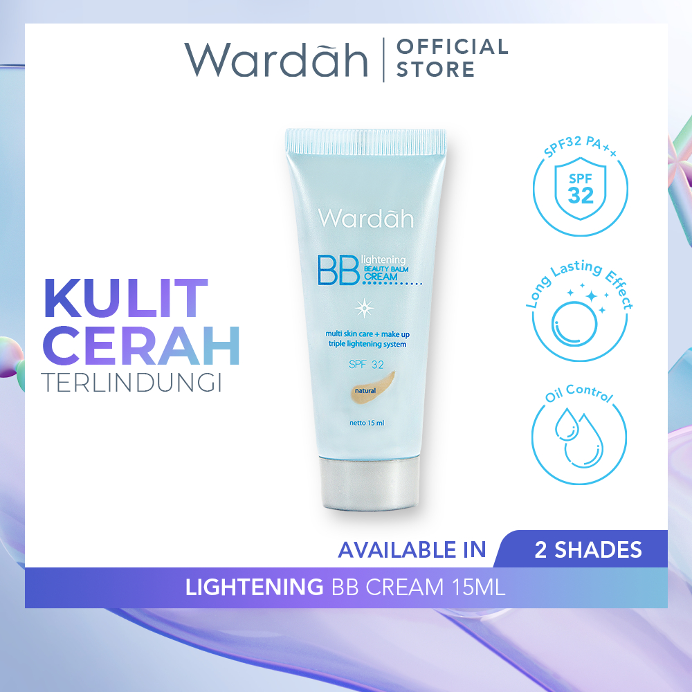 Jual WARDAH LIGHTENING BB CREAM 15 ML SPF 32 PA+++ l BB Cream by Wardah ...