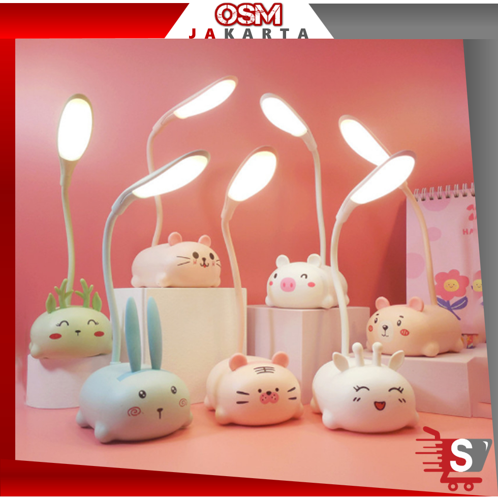 Jual OSM JKT L5919 Lampu Mini Karakter Lucu / Lampu Baca Multifungsi ...