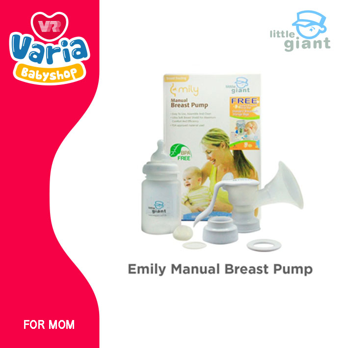 Jual LITTLE GIANT EMILY MANUAL BREAST PUMP/POMPA ASI | LITTLE GIANT ...