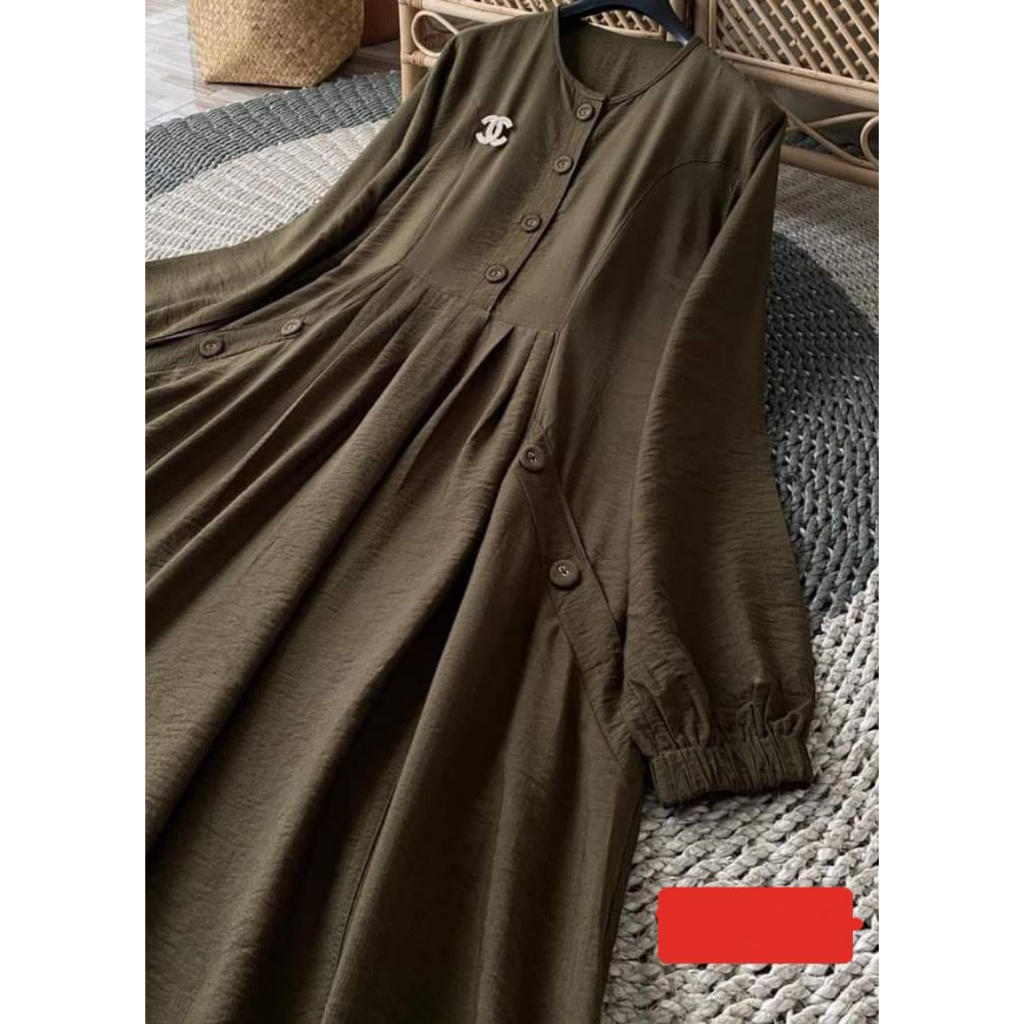 Jual GAMIS NAIMA MAXI CRINKLE AIRFLOW PREMIUM//GAMIS CASUAL JUMBO SAMPE ...