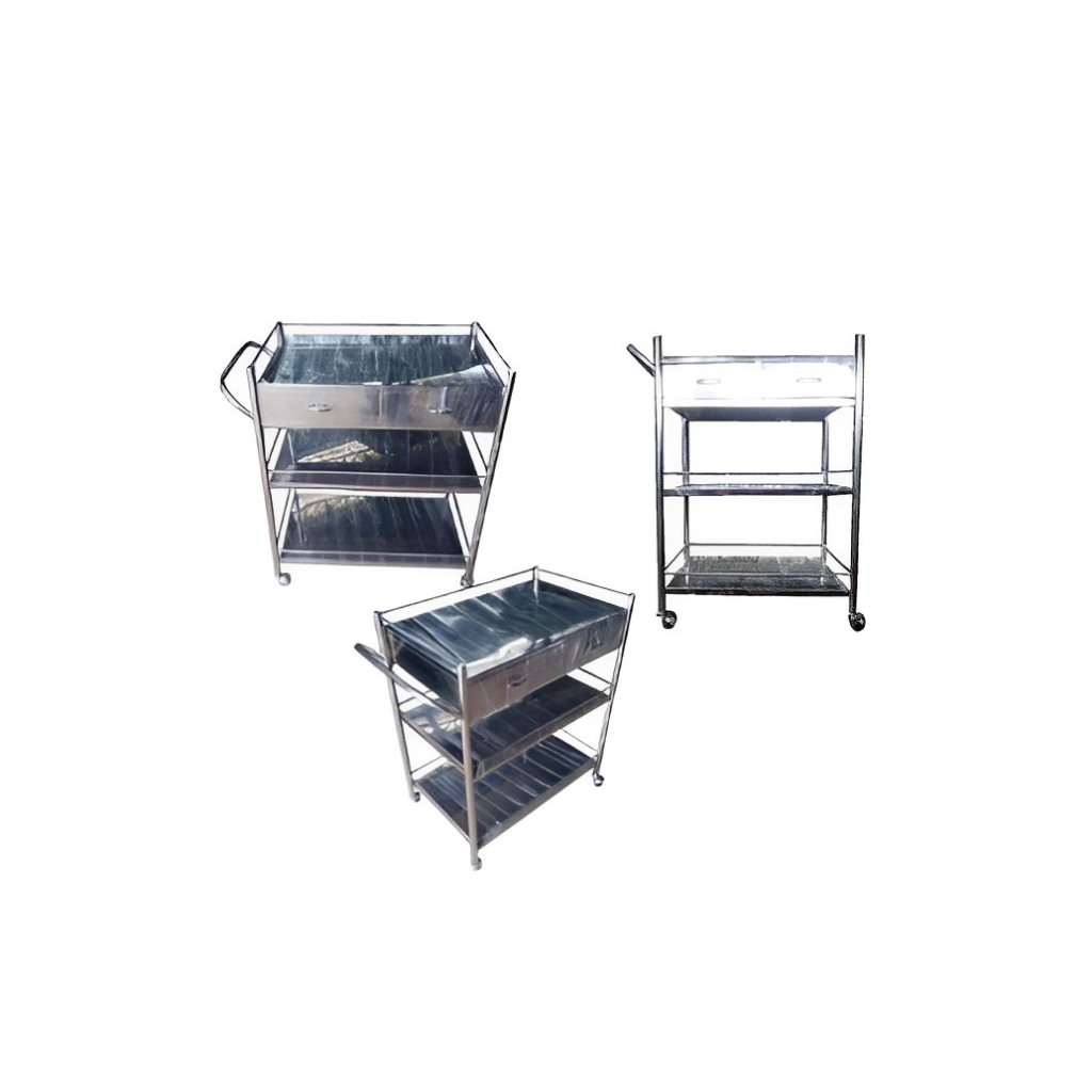 Jual Troli instrumen 3 rak 2 laci / trolley instrumen 3 rak 2 laci ... Jual Troli instrumen 3 rak 2 laci / trolley instrumen 3 rak 2 laci ...