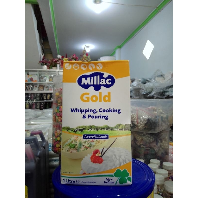 Jual Millac gold whipping cream 1kg / whipping cream / cream decor ...