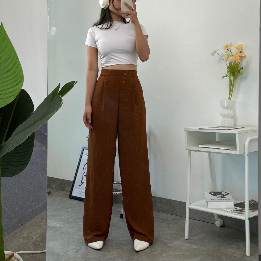 Jual Elie Kulot Pants - Celana Panjang Wanita Kekinian - Kulot Cringkle ...