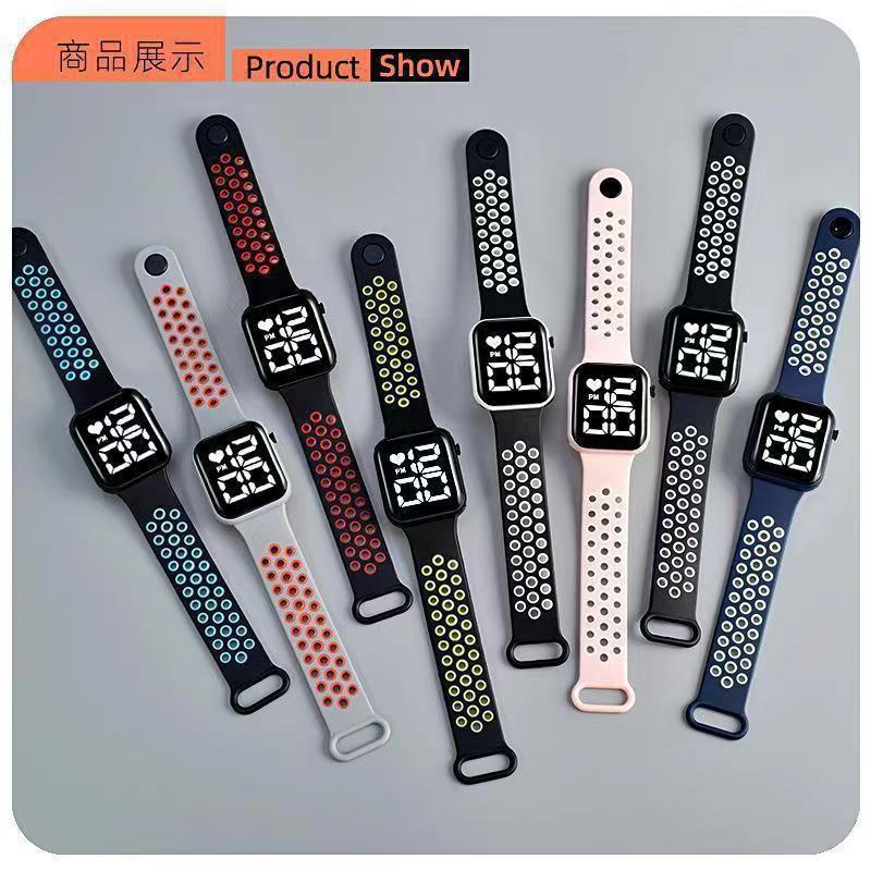 Jual Jam LED Digital Pria Wanita Anak Couple Unisex Stylish Desain ...