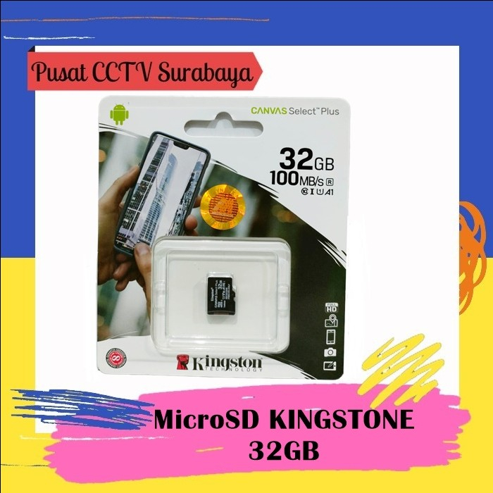 Jual Memory Card / Micro SD Kingstone 32GB / 64GB / 128GB Class 10 | Shopee Indonesia