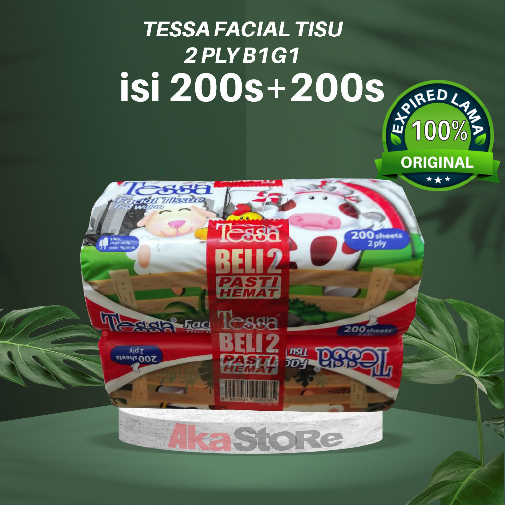 Jual Tisu tessa 2ply B1G1 200s+200s | Shopee Indonesia