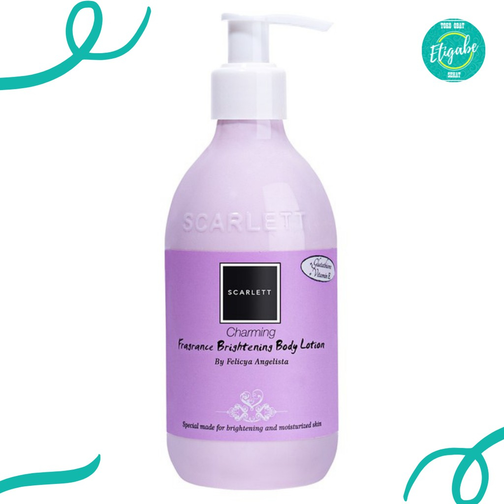 Jual Scarlett "Charming" Fragrance Brightening Body Lotion 300ml ...