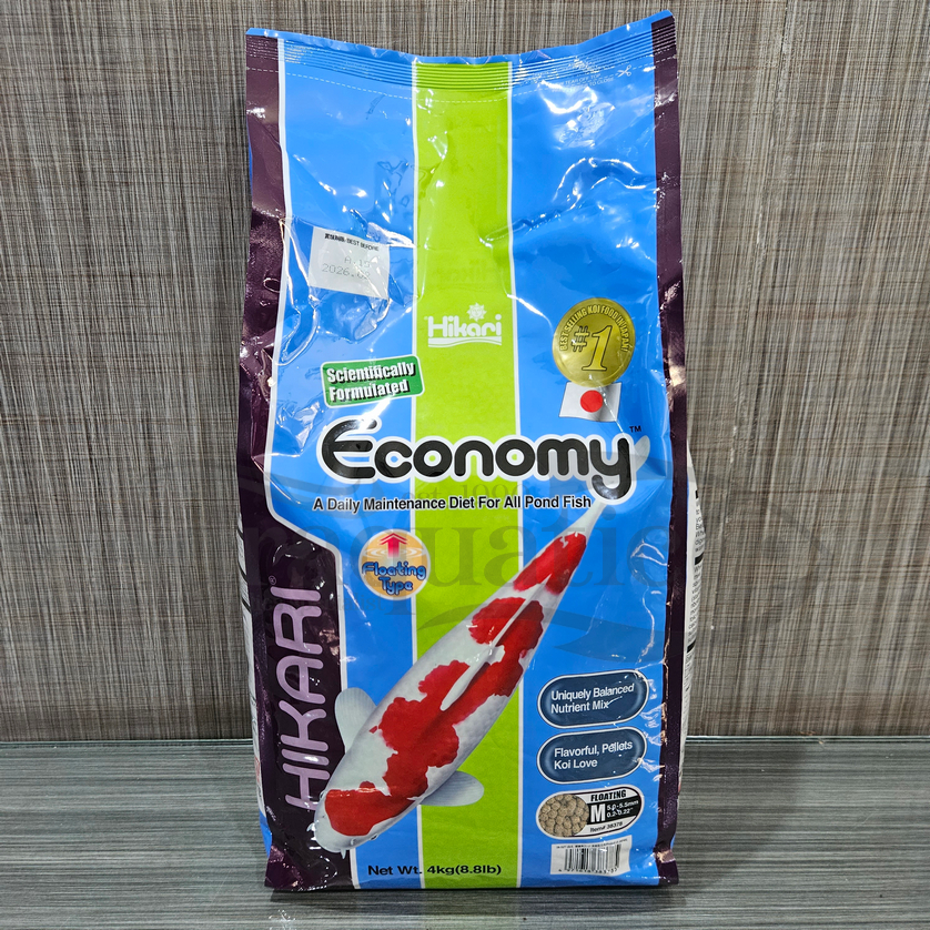 Jual HIKARI ECONOMY 4KG 4 KG PAKAN PELLET PELET MAKANAN IKAN HIAS ...