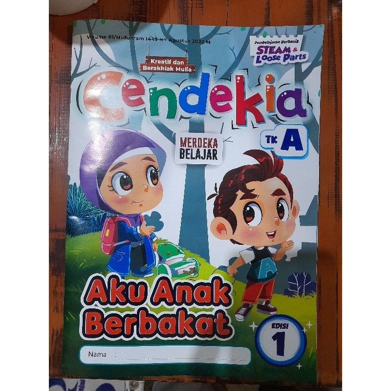 Jual CENDIKIA TK A EDISI AGUSTUS 2023 TEMA 01 AKU ANAK BERBAKAT ...