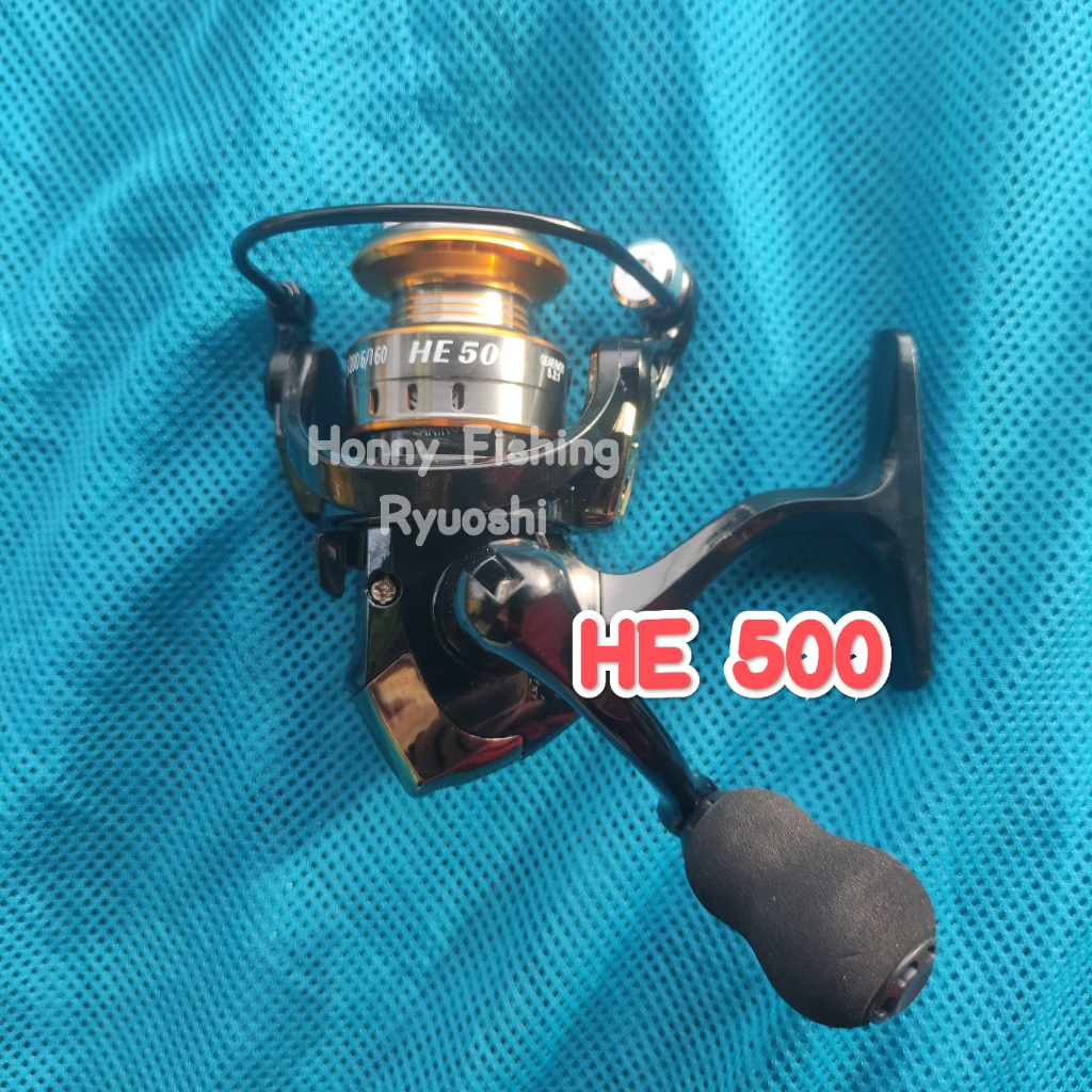 Jual reel pancing mini HE 500 | Shopee Indonesia