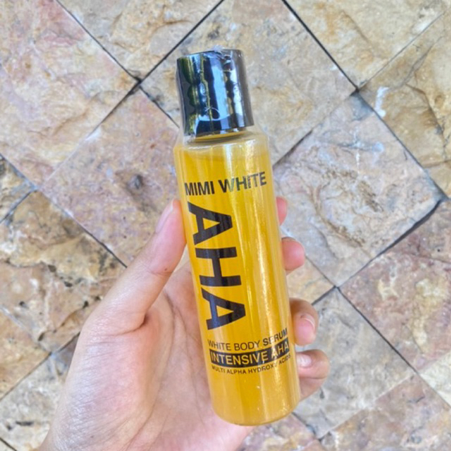 Jual Mimi White AHA Body Serum 100 ml | Shopee Indonesia