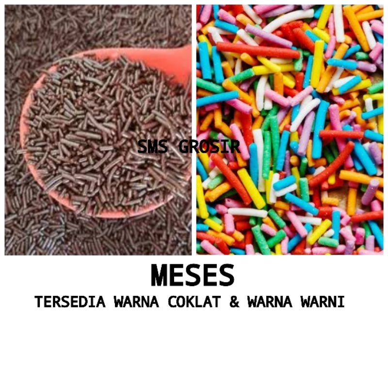 Jual MESES COKLAT / MESES WARNA WARNI / MESE KILOAN | Shopee Indonesia