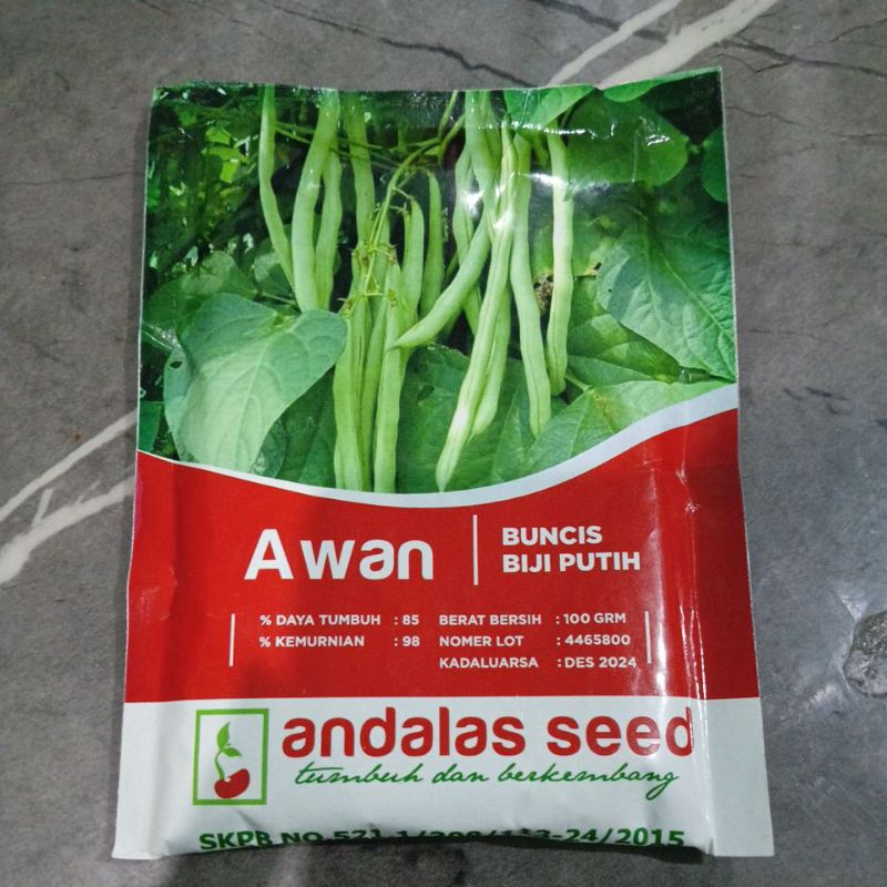 Jual benih buncis awan bumi nusantara 100 gram | Shopee Indonesia