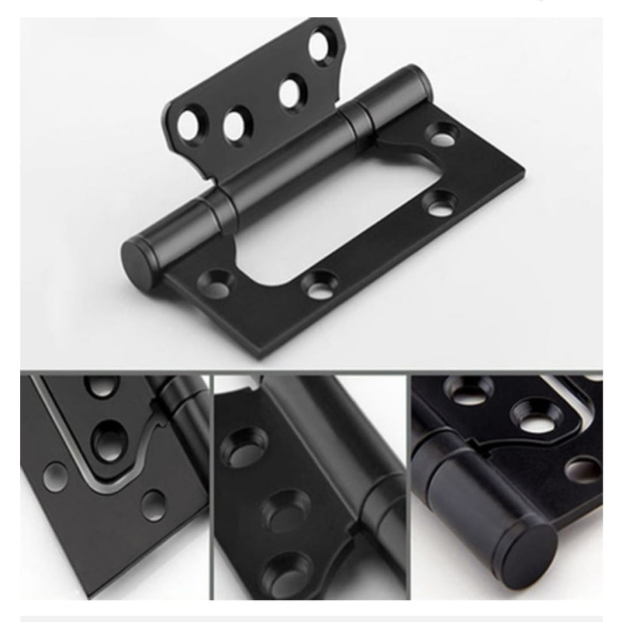 Jual Engsel Hitam 4 / 5" inch stainless 304-Hinge door kupu black ...