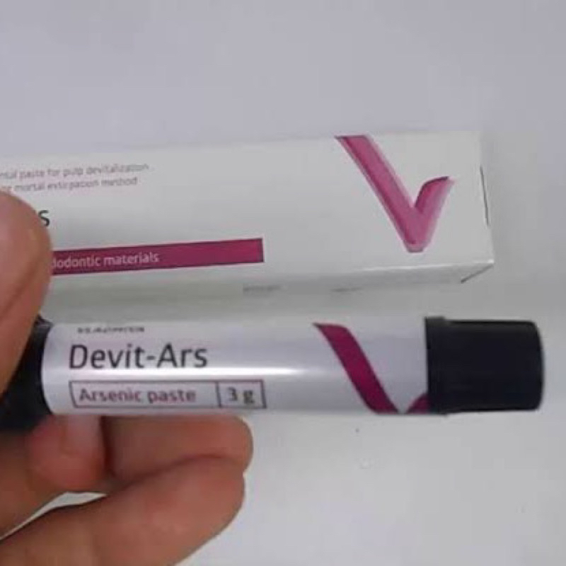 Jual DENTAL DEVIT PASTA DEVITALISASI ARSEN / NON ARSEN PULPA / DEPULPIN ...