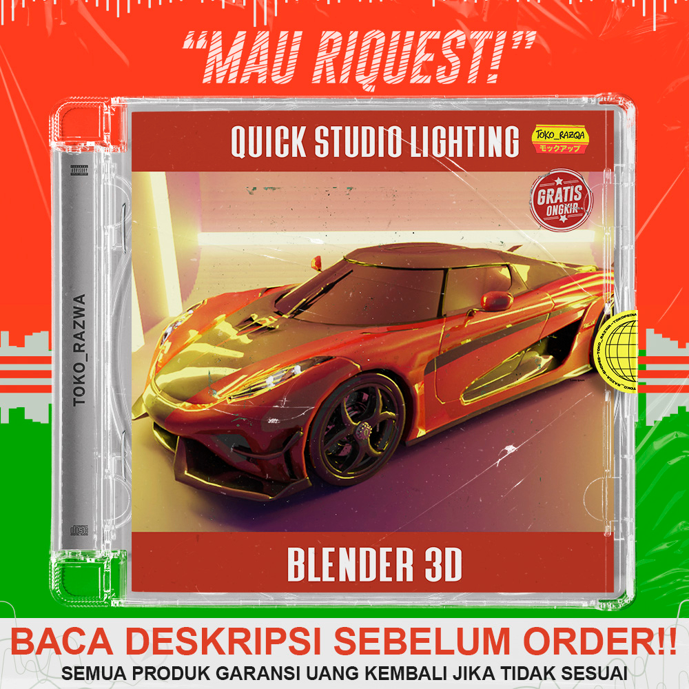 Jual Blender 3D - Quick Studio Lighting - 060823 | Shopee Indonesia