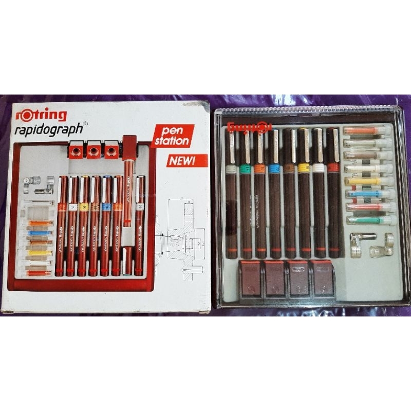 Jual Rotring Rapidograph Set Original | Shopee Indonesia