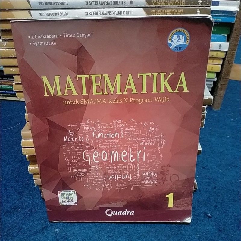 Jual buku matematika kelas 10 program wajib SMA /MA Quadra kurikulum 2013 | Shopee Indonesia