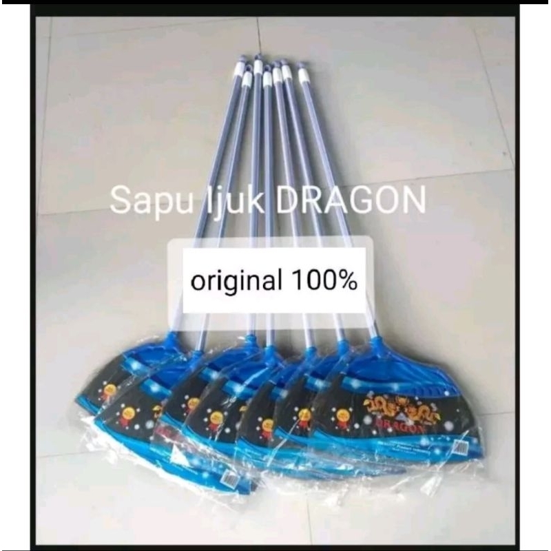 Jual Sapu Ijuk Dragon Ukuran Besar (Sepaket Dengan gagangnya) / Sapu ...