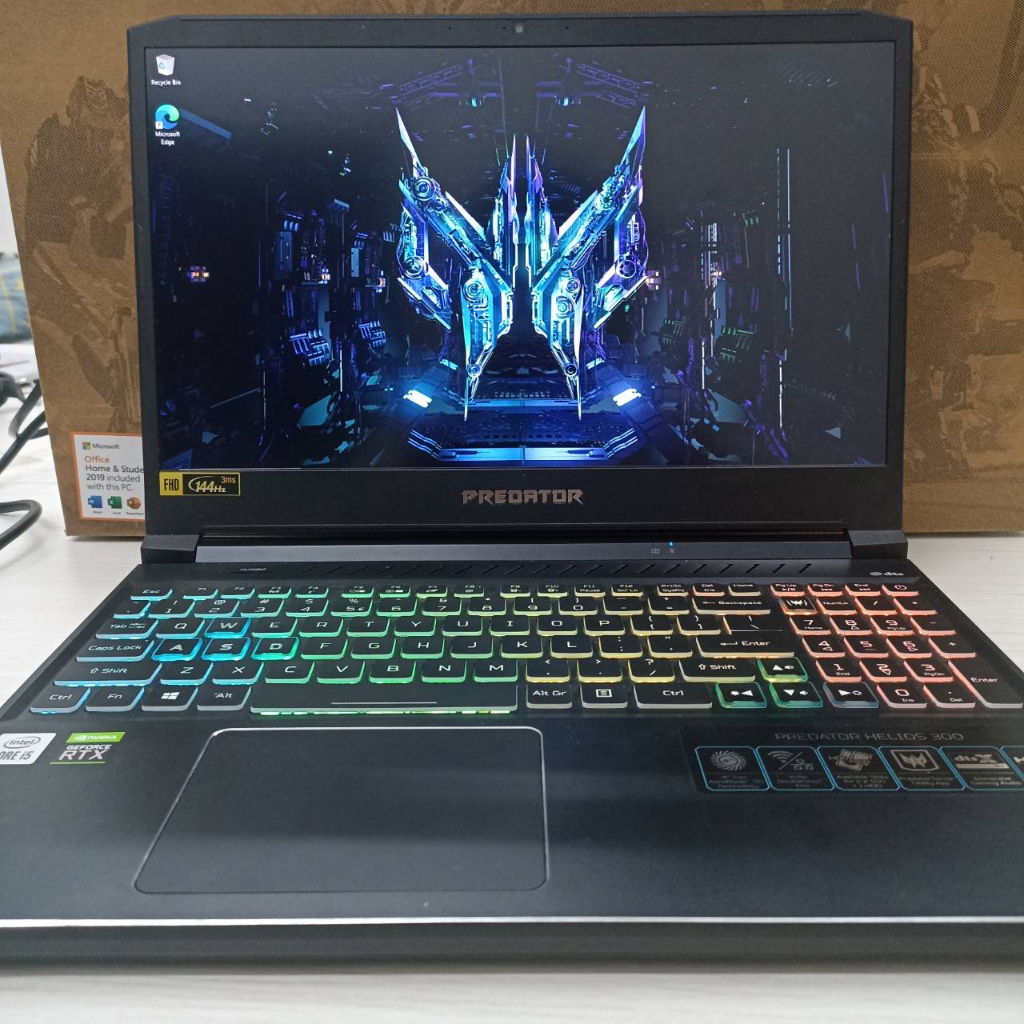 Jual ACER PREDATOR HELIOS 300 i5 10500H RTX 3060 16GB RAM 512GB SSD ...