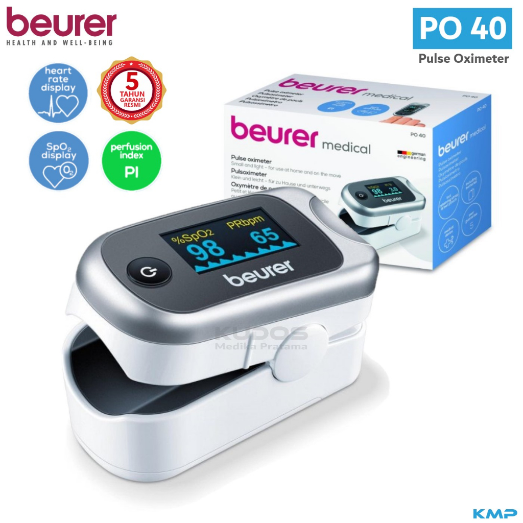 Jual beurer PO 40 - Alat Ukur Kadar Oksigen PI - Oximeter Oxymeter ...