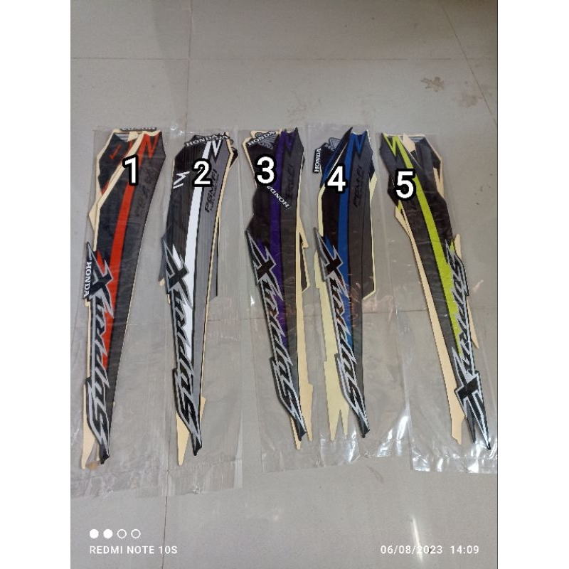 Jual striping supra x 125 fi 2018 warna std berkualitas termurah ...