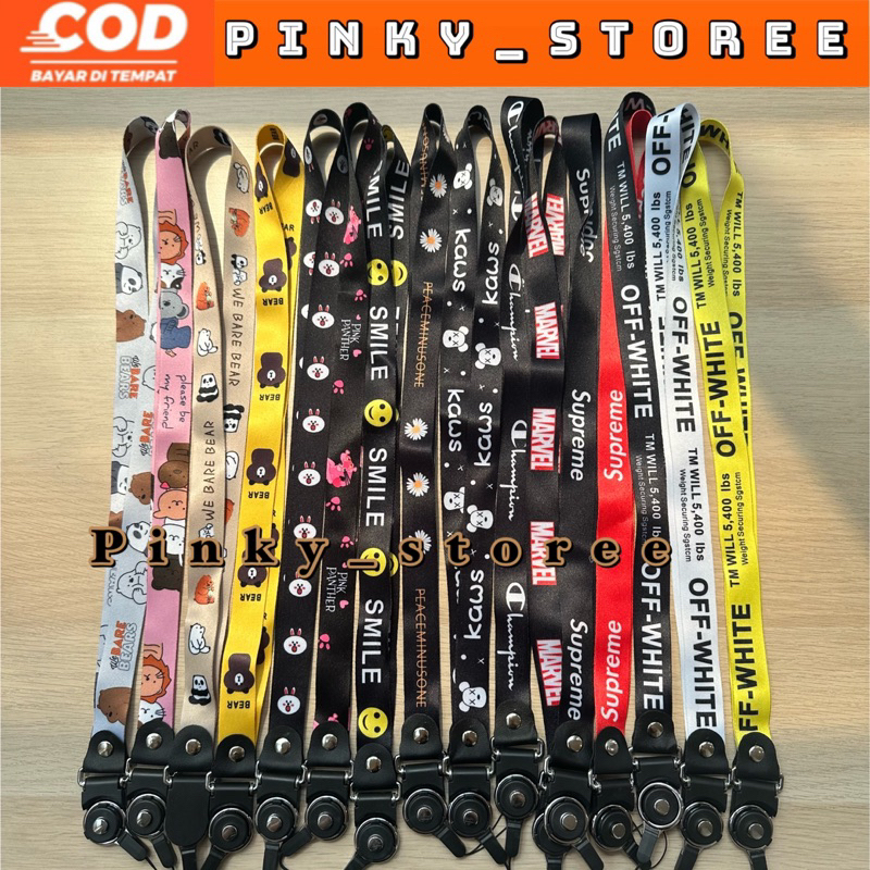 Jual TALI GANTUNGAN HP / LANYARD / NECK STRAP HP / GANTUNGAN KUNCI ...