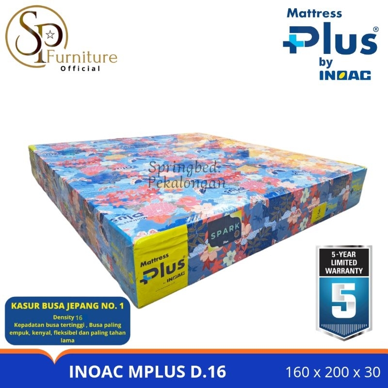 Jual Kasur Busa Inoac Mplus Spark / Busa Inoac Mplus Ukuran No2 160x200 / Kasur Busa Mattress ...