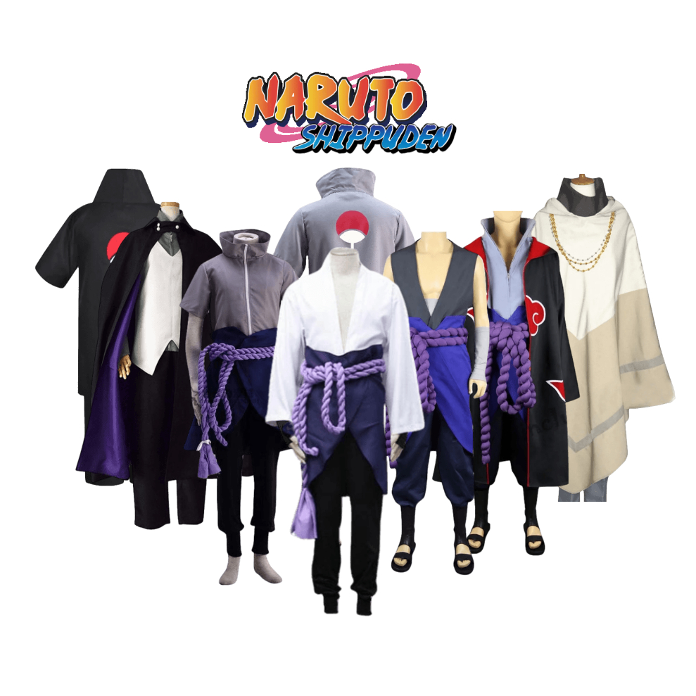 Jual Cosplay Kostum Jubah Baju Jaket Sasuke Uchiha Naruto | Shopee ...