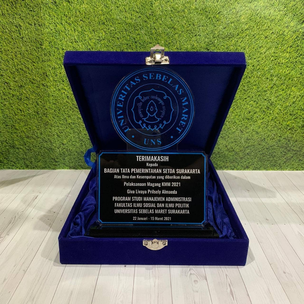 Jual PLAKAT MAGANG, PLAKAT AKRILIK + BOX, UCAPAN TERIMA KASIH, PLAKAT ...