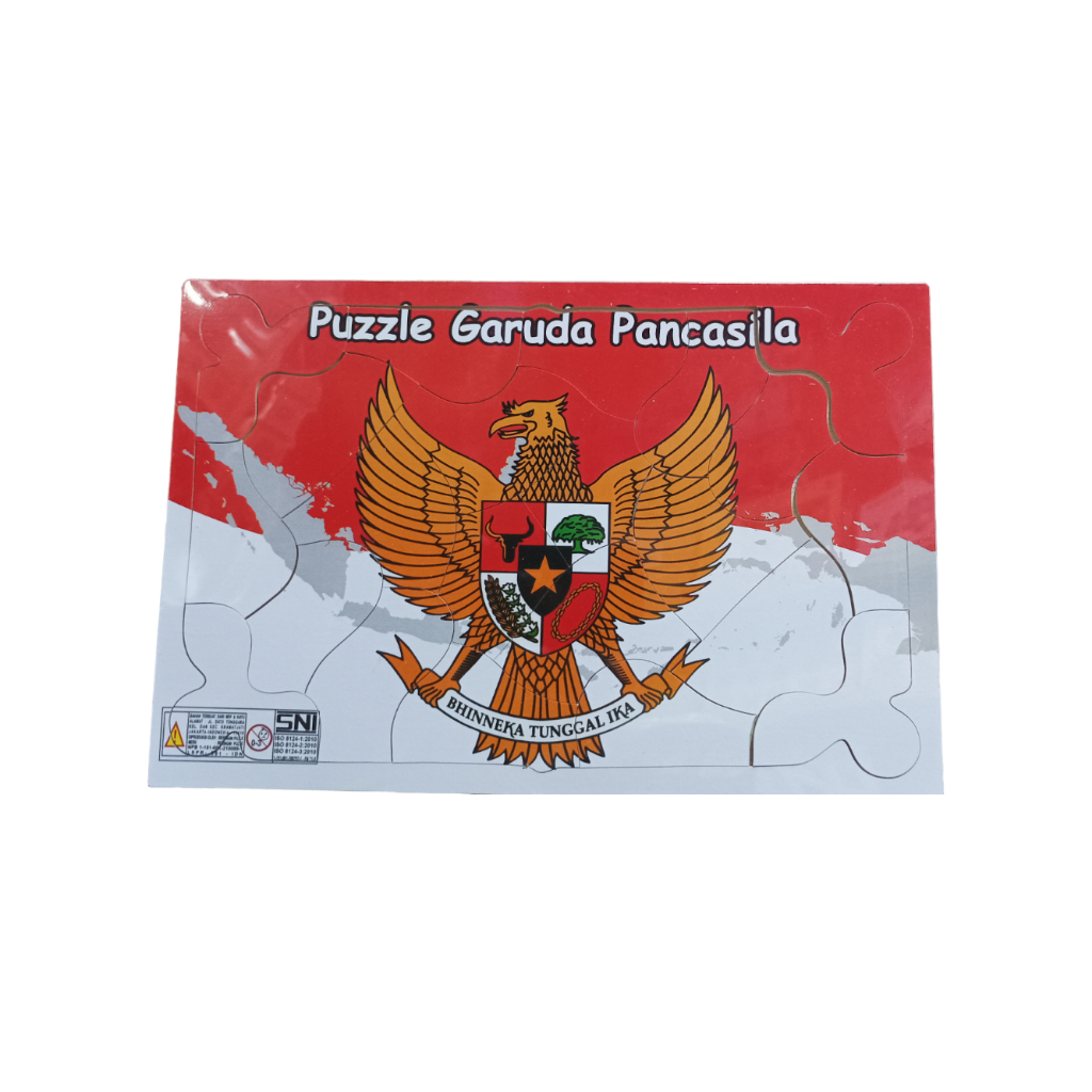 Jual Mainan Edukasi Anak Puzzle Kayu Logo Garuda Indonesia | Shopee ...