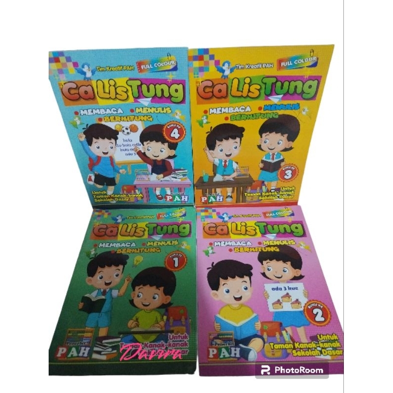 Jual Buku Anak Calistung Untuk Anak TKDan SD Full Colour PAH | Shopee ...