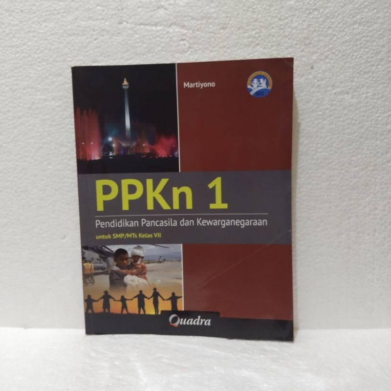 Jual Buku PPKN 1 Pendidikan Pancasila dan kewarganegaraan untuk SMP/MTs ...